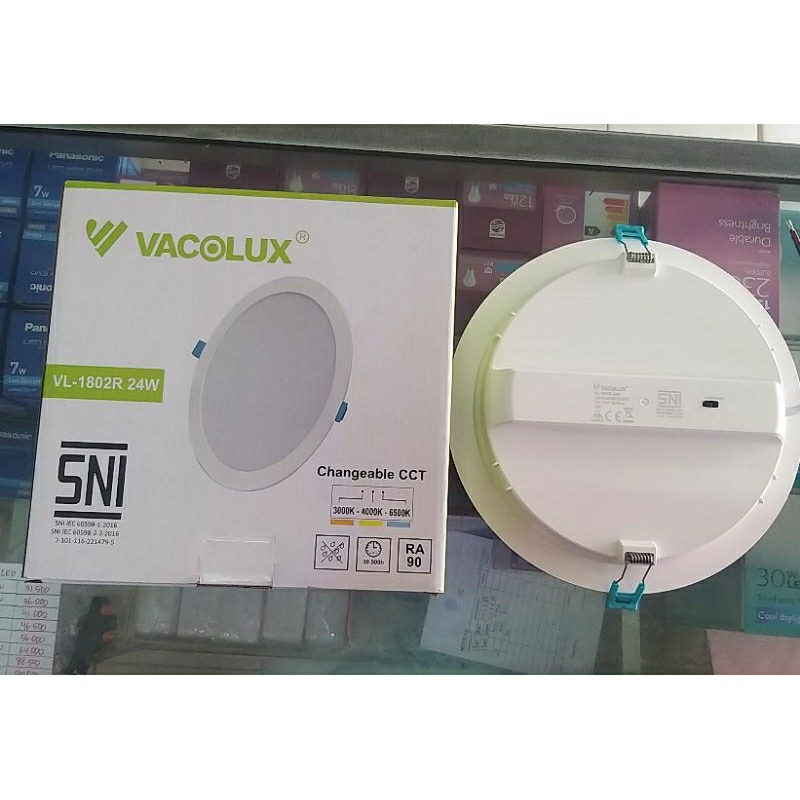 Jual Panel led Vacolux VL-1802 R 24 Watt | Shopee Indonesia