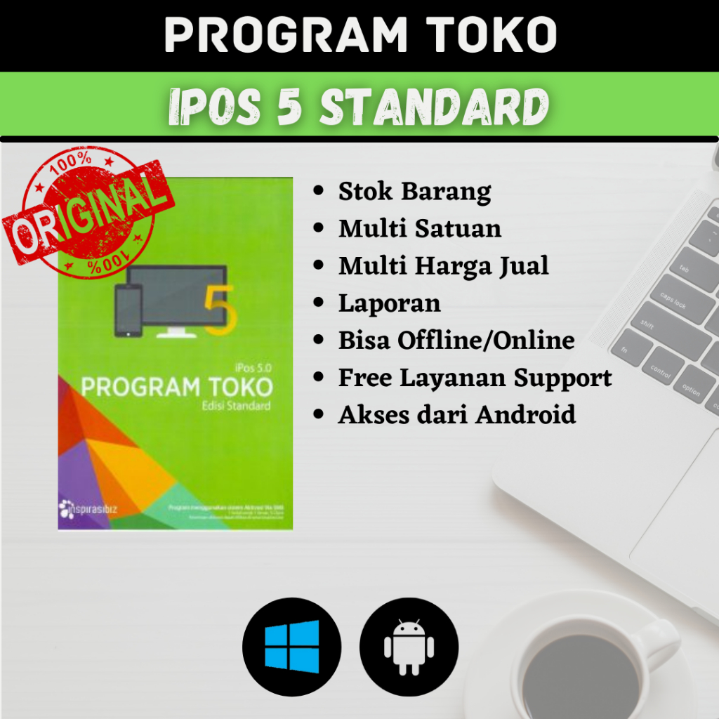 Jual Software Kasir Program Toko IPOS 5 Original (CS) | Shopee Indonesia