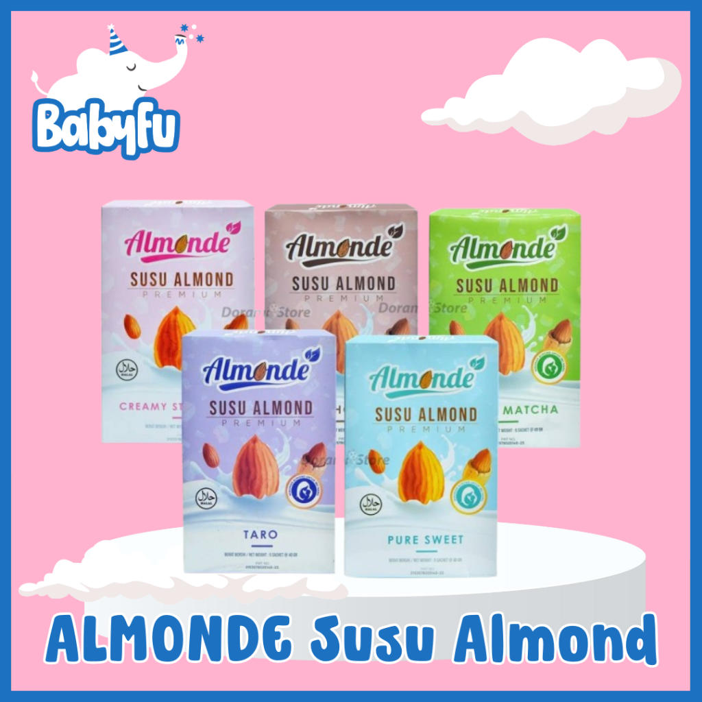 Jual ALMONDE Susu Almond Milk | Untuk Program Hamil Hingga Usia ...