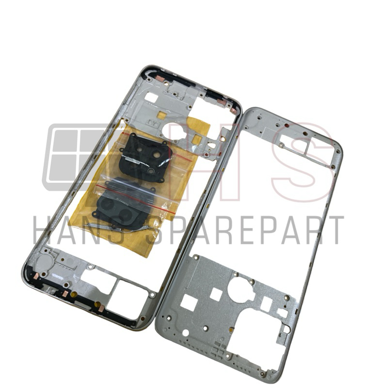 Jual BEZZEL FRAME RANGKA TENGAH + TOMBOL LUAR OPPO A15 / OPPO A15S ...