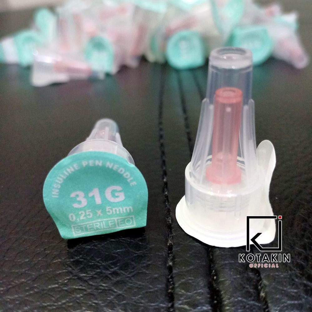 Jual ECERAN - Jarum Insulin / Pen Needle BD Ultra Fine Hijau / Micro ...
