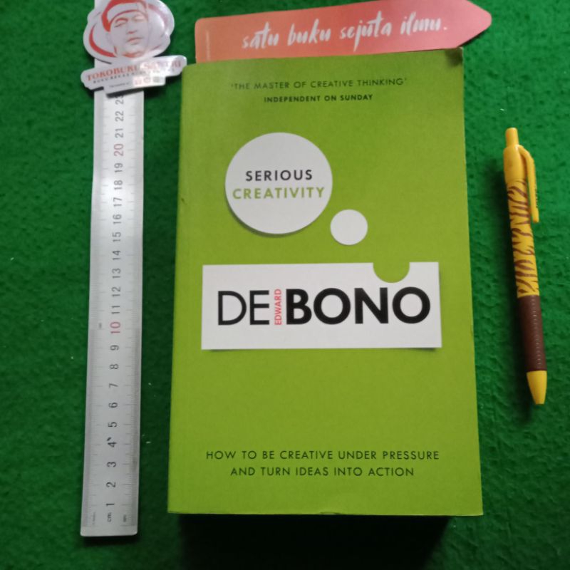 Jual Buku Original : Serious Creativity by Edward De Bono. | Shopee ...