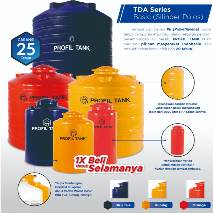 Jual PROFIL TANK JUMBO ( TDA 3600 , TDA 5300 , TDA 8700 , TDA 11000 ...