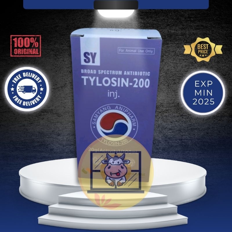 Jual Tylosin 200 Inj 100ml - Antibiotik Pencernaan dan Pernafasan ...