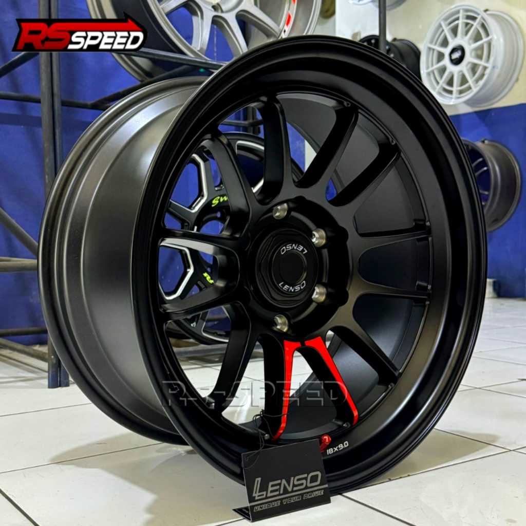 Jual Velg Pelg Mobil Murah Ring 18 Pelek Lenso Venom 5 Original Made In Thailand Pelak Mobil ...