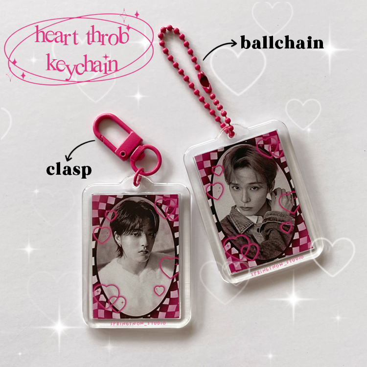 Jual [READY] TREASURE Heart Throb Acrylic Keychain / Gantungan Kunci Akrilik TRSR TRUZ Ganci ...