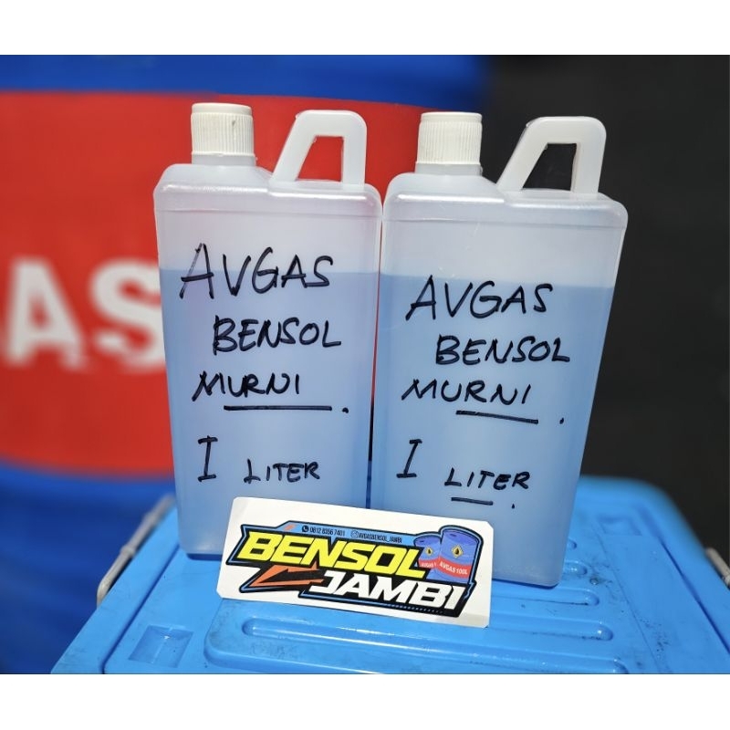 Jual Avgas Bensol Biru Murni 1 liter ( KHUSUS WILAYAH KOTA JAMBI SAJA ) | Shopee Indonesia