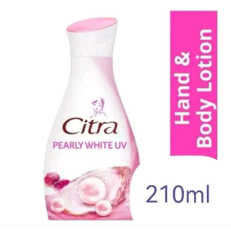 Jual Citra Hbl pearly glow uv 210ml | Shopee Indonesia