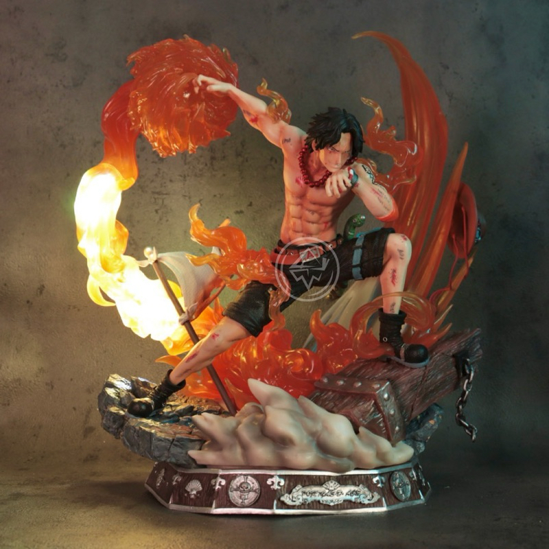 Jual Fire fist ace PT Studio Portgas D Ace flame emperor scene one ...