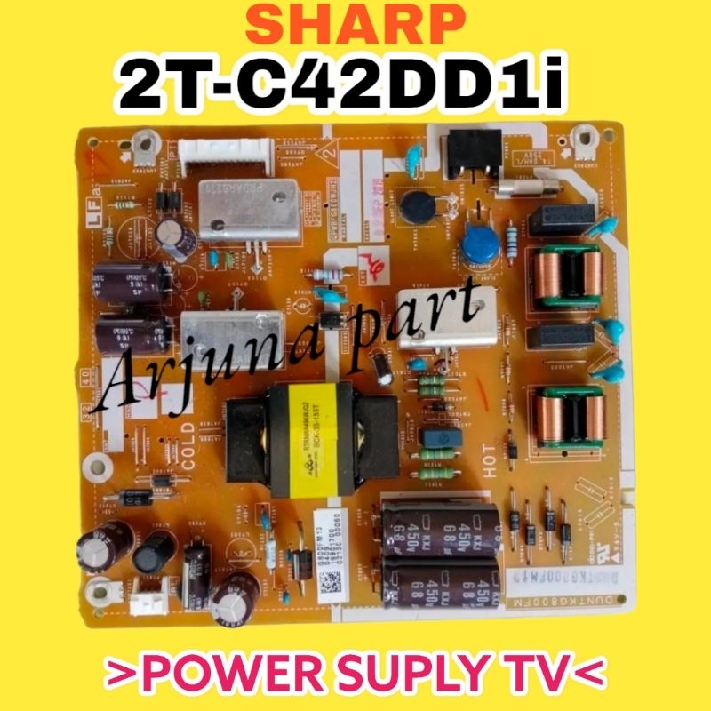 Jual POWER SUPLY TV SHARP 2T-C42DD1i / PSU TV SHARP 2T-C42DD1i / PSU ...