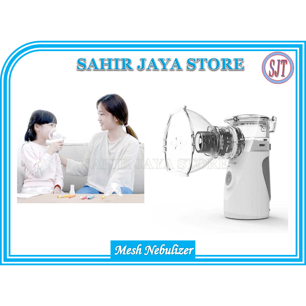 Jual Alat Terapi Pernafasan Asma Inhale Portable MESH Nebulizer YM ...