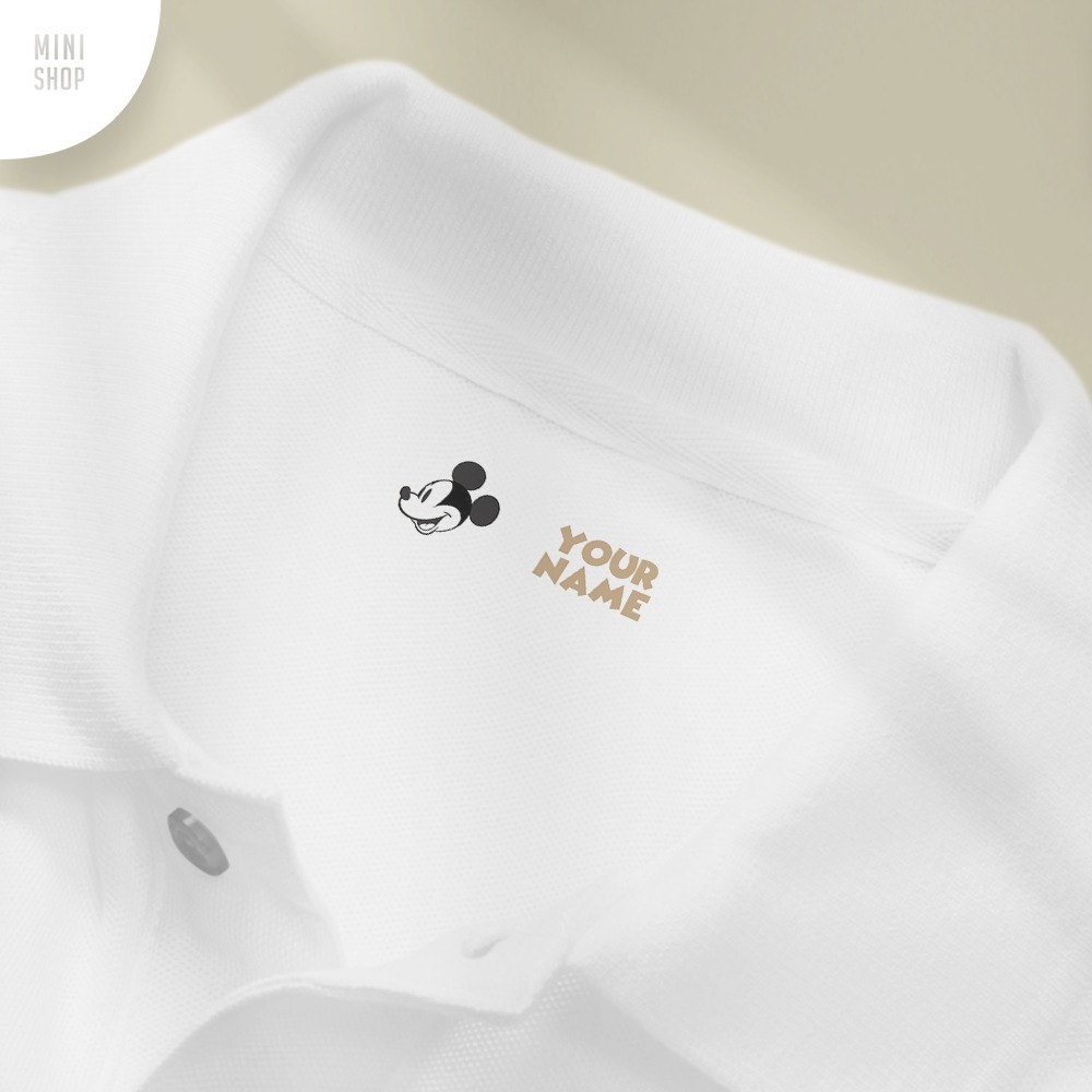 Jual Label Baju Mickey Gold ( kaos / seragam ) | Shopee Indonesia