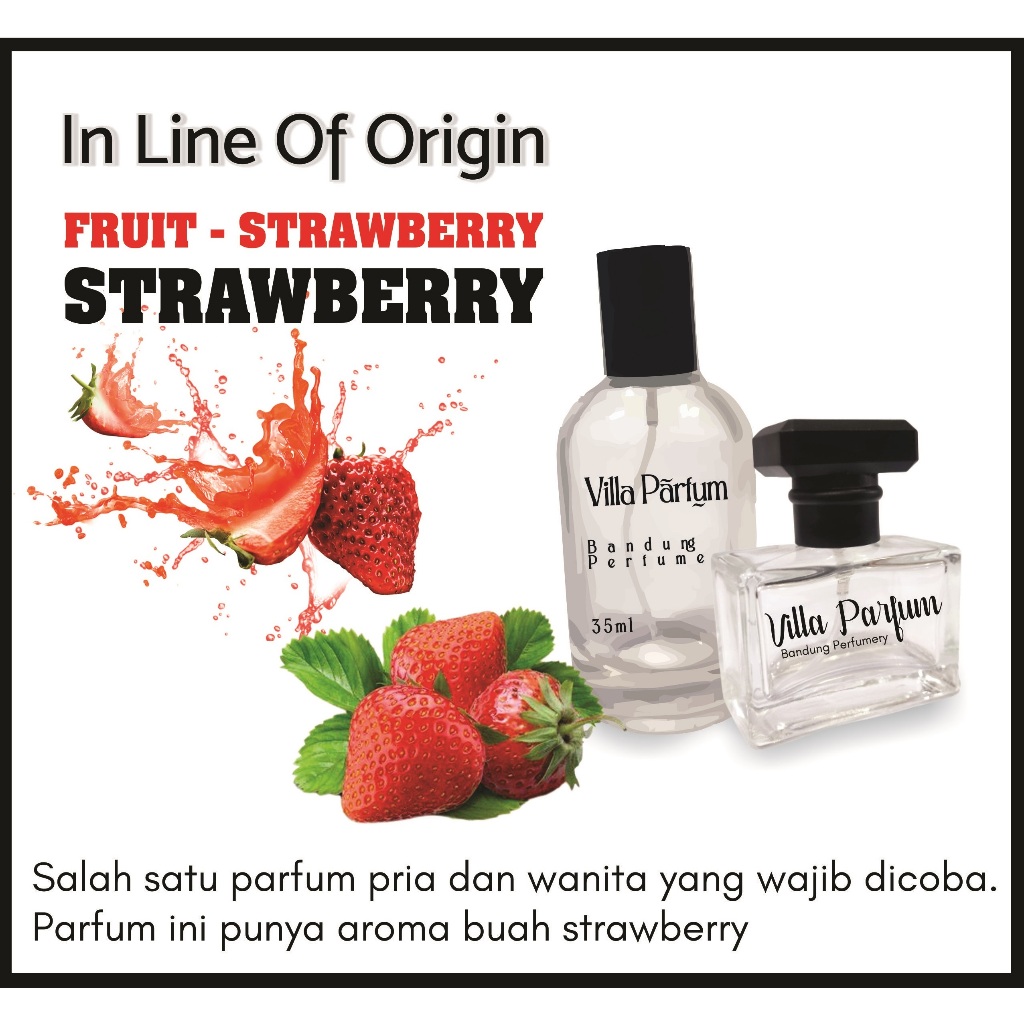 Jual Parfum Fruit Strawberry (STRAWBERRY)villaparfum | Shopee Indonesia