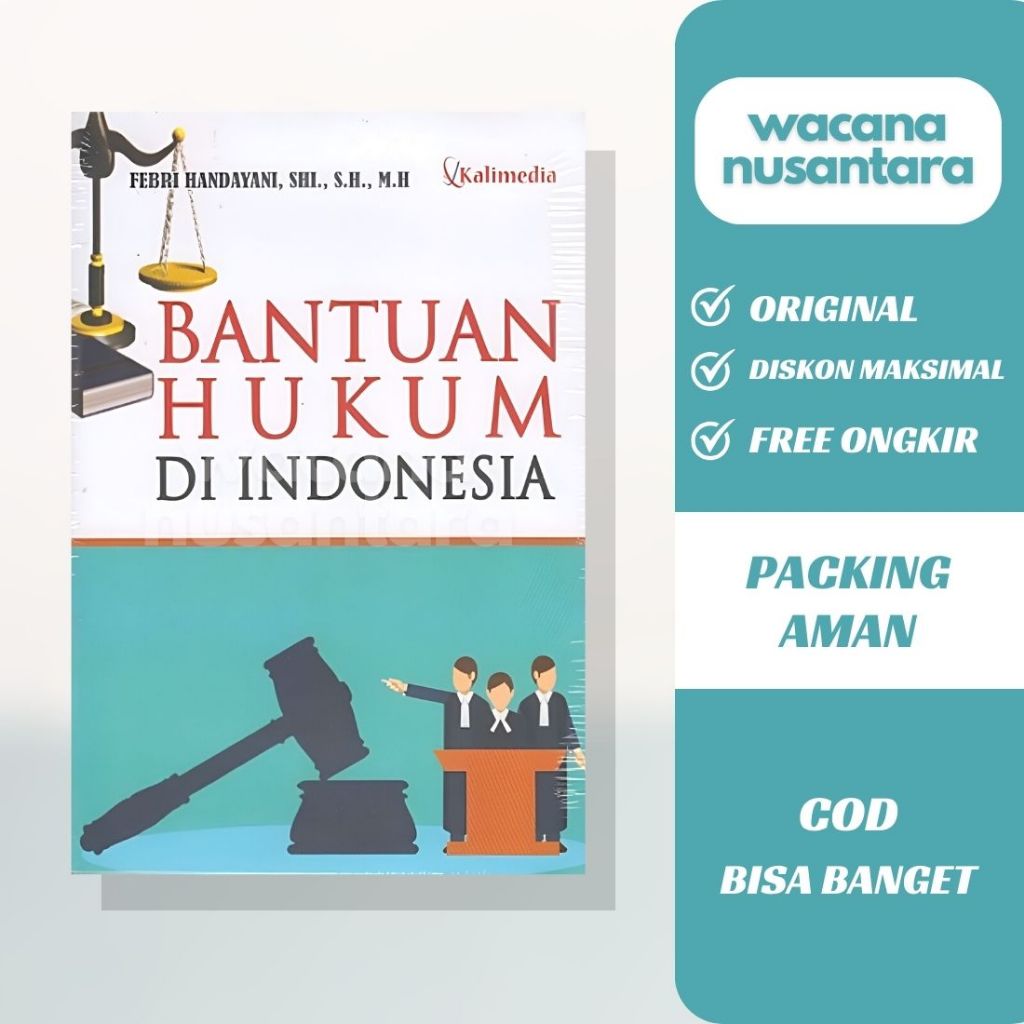 Jual Buku Bantuan Hukum di Indonesia - Febri Handayani - WACANA NUSANTARA | Shopee Indonesia