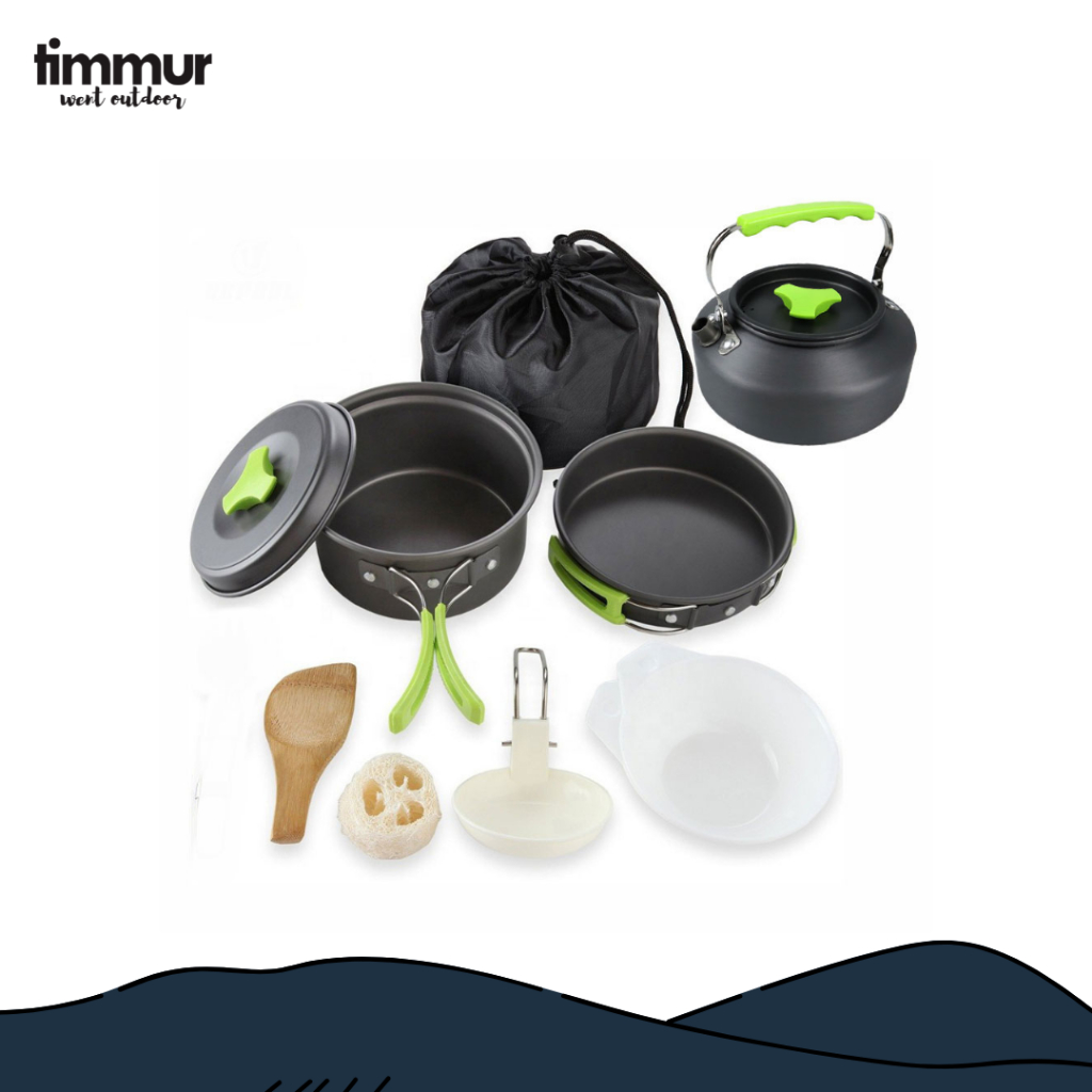Jual AstaGear Set Nesting Alat Masak Outdoor Gunung Camping Cooking Set ...