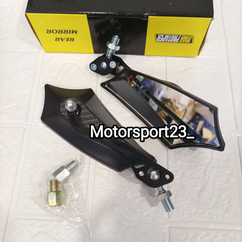Jual Spion motor model batman spion variasi hitam carbon universal nmax ...