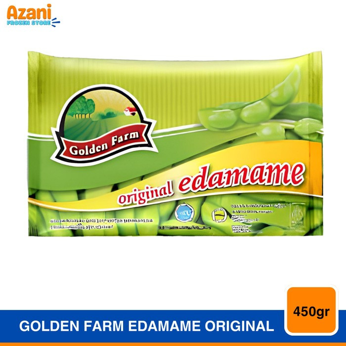 Jual Golden farm edamame 450gr original dan salted | Shopee Indonesia