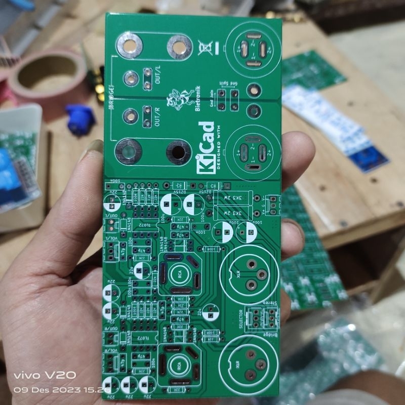 Jual pcb input balance panel belakang box power dobel layer | Shopee ...