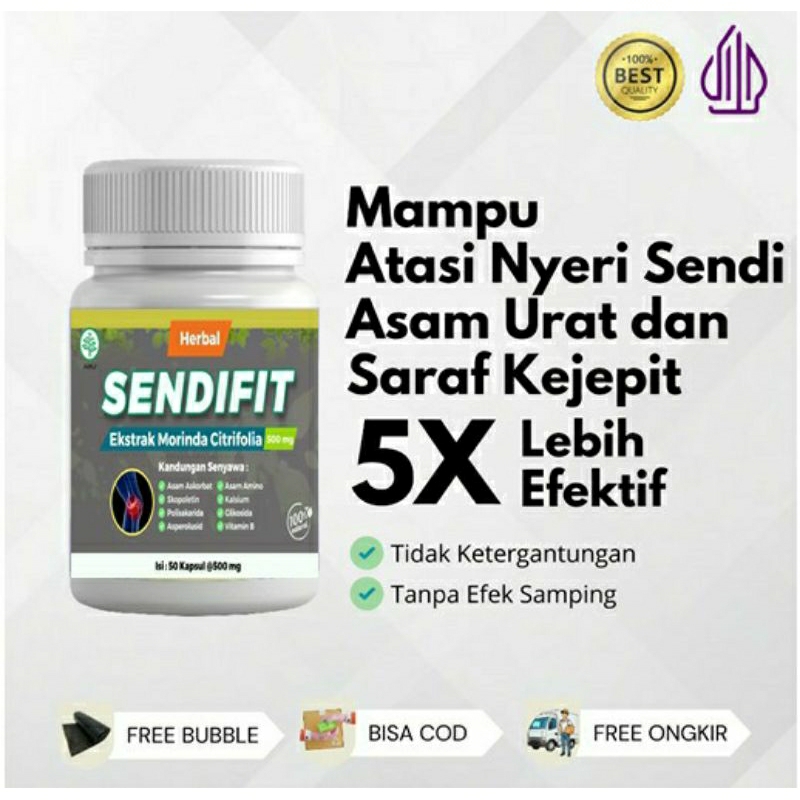 Jual SENDIFIT Herbal 50 kapsul - Atasi Se dimua Permasalahan asam urat ...