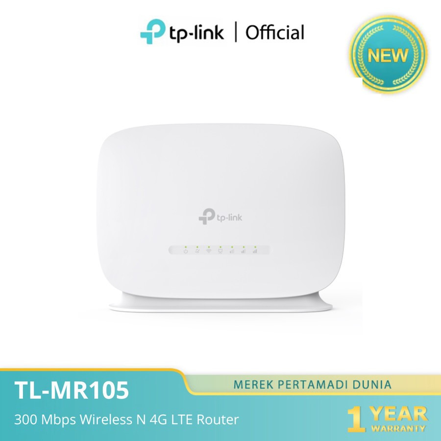 Jual TP-Link TL-MR105 MR100 4G Modem WiFi Router 300Mbps All Operator ...