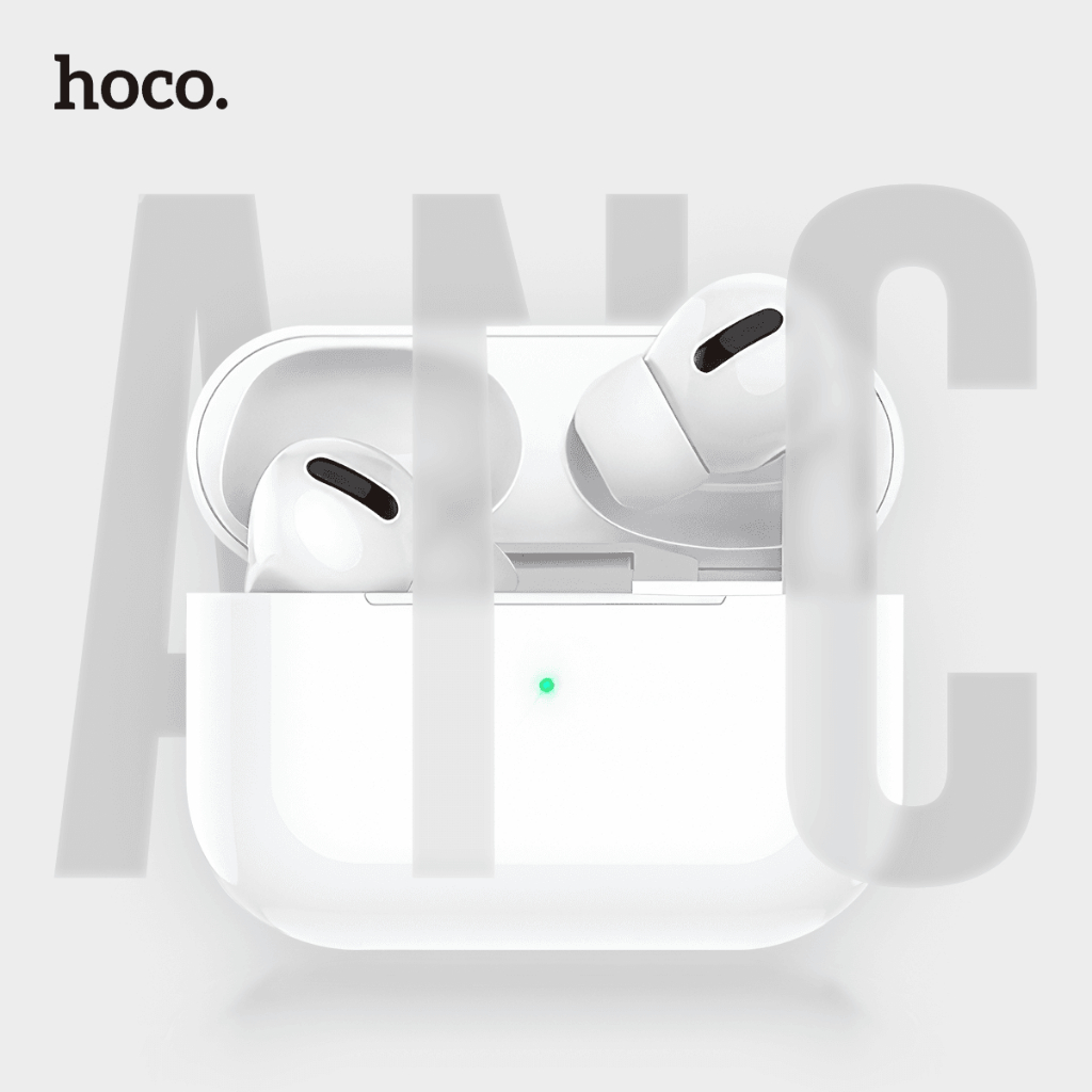 Jual Hoco ANC Earphone Bluetooth Wireless Headset Mini TWS Earbuds AirPods Active Noise ...