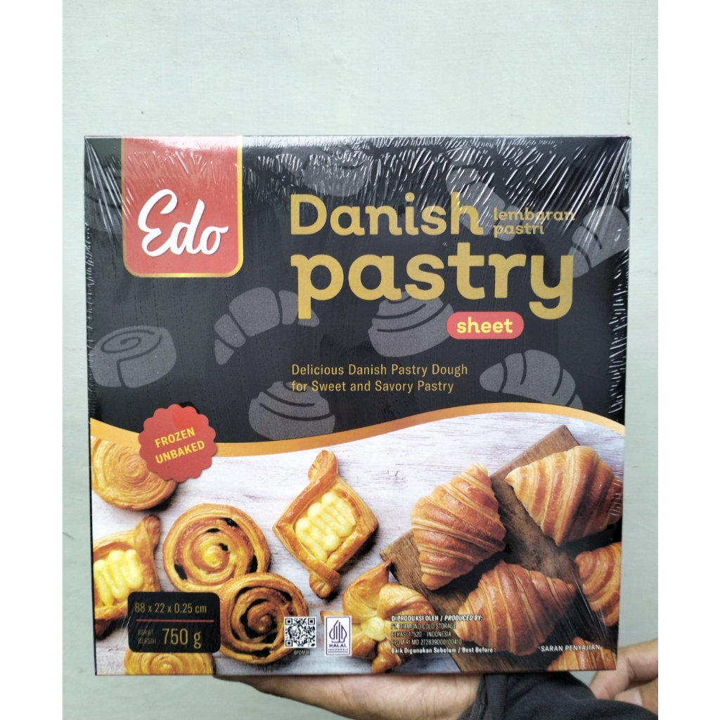 Jual EDO Danish Pastry Frozen 750g | Shopee Indonesia