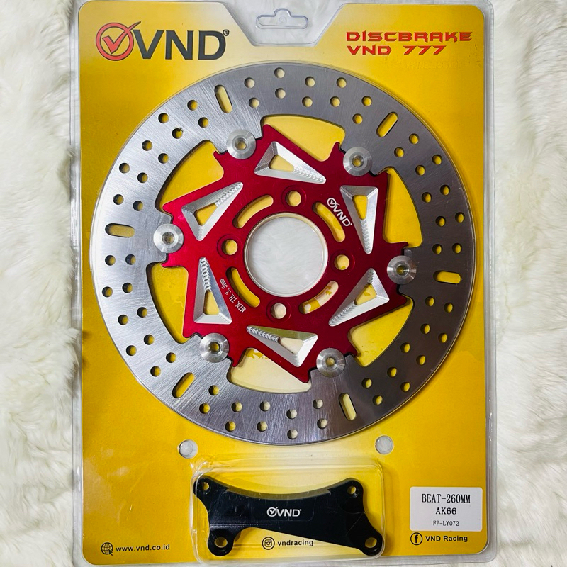 Jual PIRINGAN DEPAN CAKRAM VND ORIGINAL AK 66 260MM BEAT SCOOPY GENIO ...
