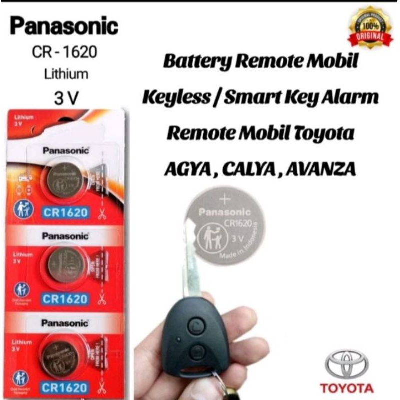 Jual Baterai Remote Mobil Untuk Mobil Daihatsu Sigra Agya Calya Dan ...