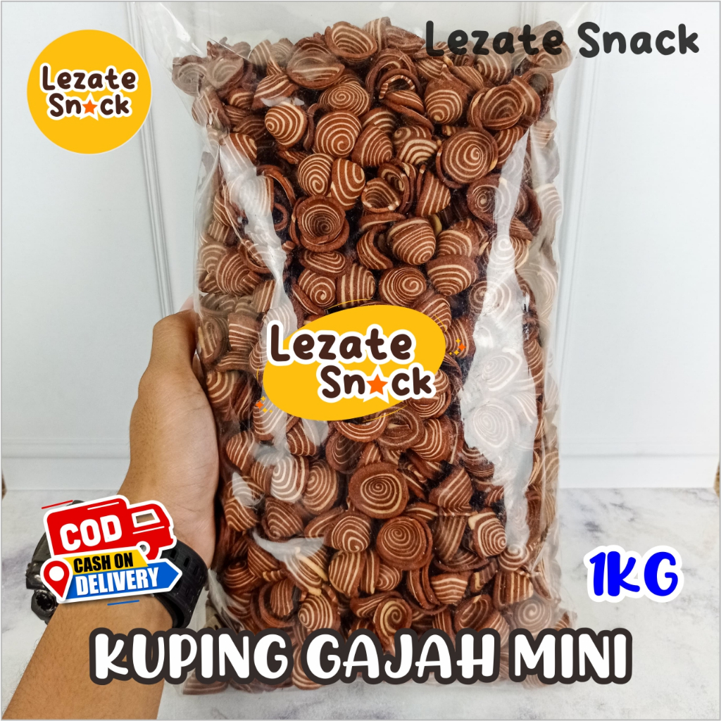 Jual Kuping Gajah Mini 1KG Kiloan Murah Enak Renyah / Kue Kuping Gajah ...