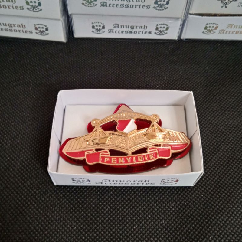 Jual brevet wing pin pdh penyidik besar dasar akrilik mika magnet ...