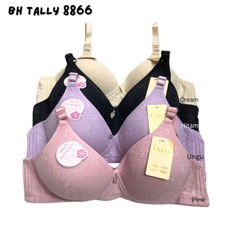 Jual Tally BH Busa Tipis Tanpa Kawat Setara Cup B | Daily Bra Soft ...