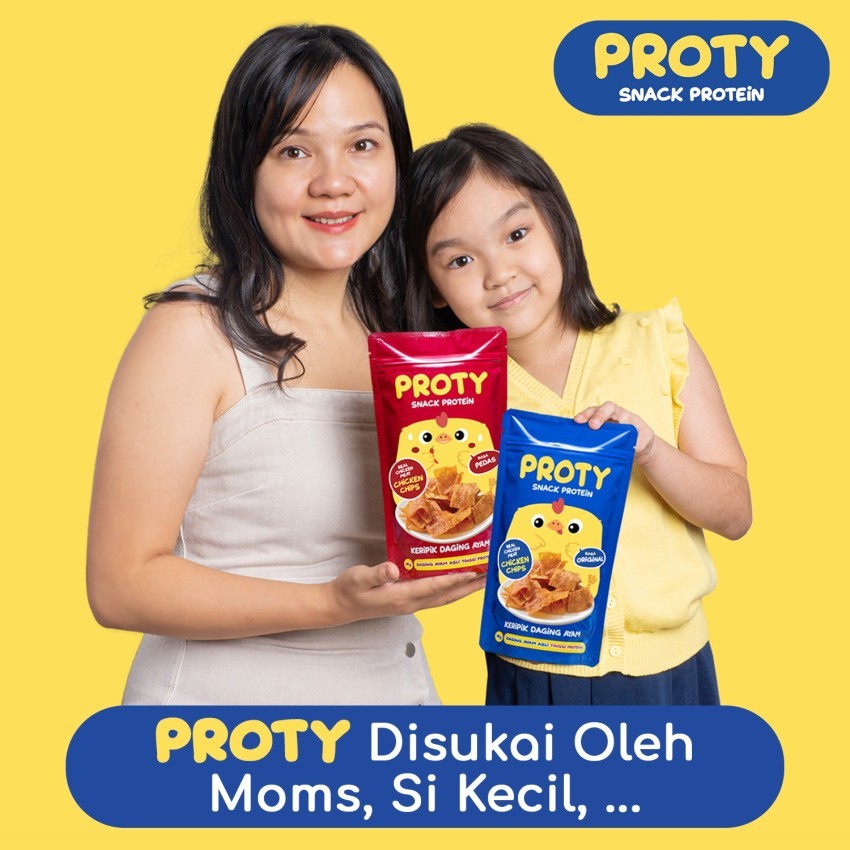 Jual PROTY SNACK DAGING AYAM RENDAH KALORI 18G | Shopee Indonesia