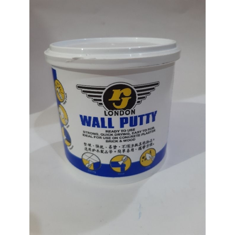 Jual Dempul Plamir Wall Putty Rj Ukuran 1kg | Shopee Indonesia
