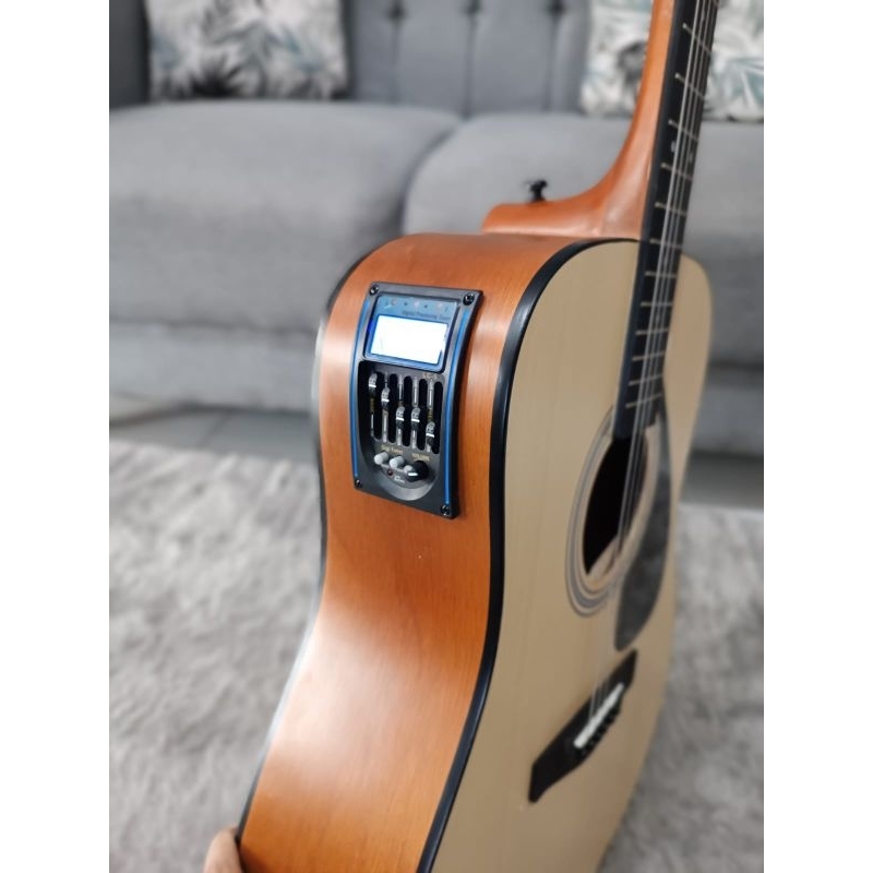 Jual Gitar akustik ELEKTRIK LCD tuner yammaha f310. free packing kayu | Shopee Indonesia
