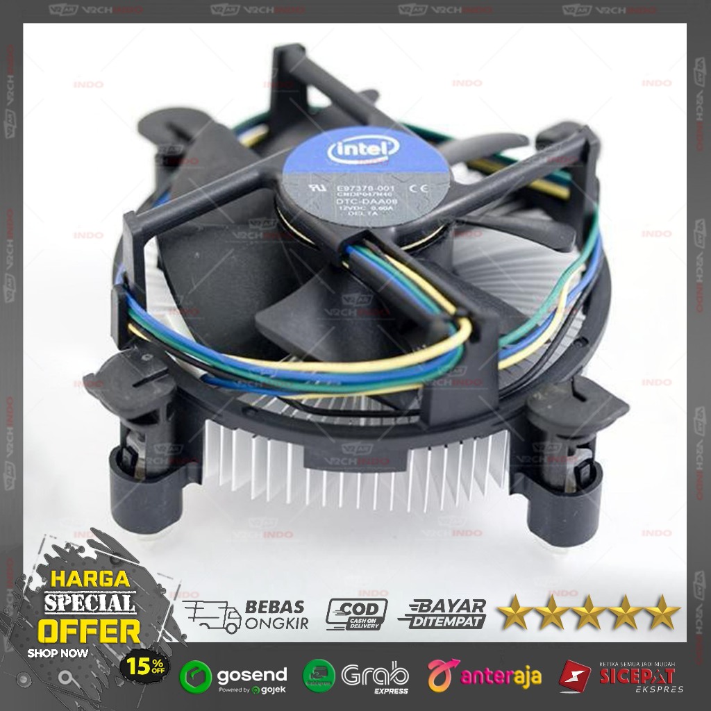 Jual CPU Fan Cooler / Fan Processor AMD & INTELL / Heatsink Processor ...