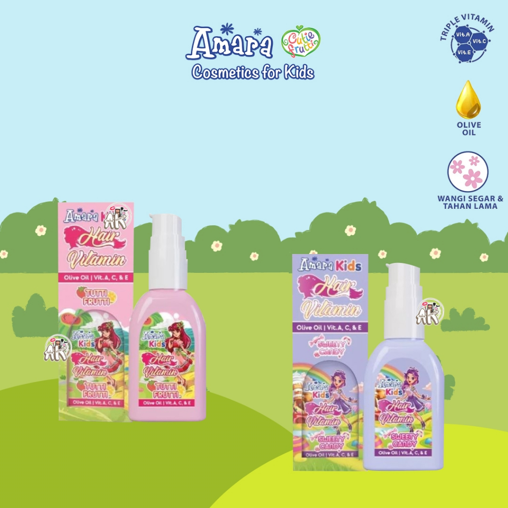 Jual AMARA KIDS HAIR VITAMIN / VITAMIN RAMBUT ANAK 30ML SERIES ( TUTTI ...