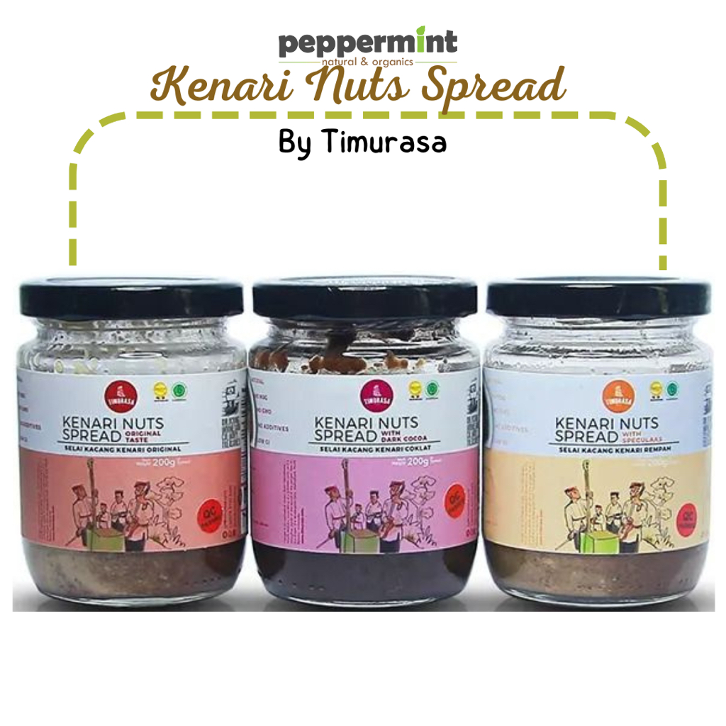 Jual TIMURASA Kenari Nuts Spread (Original/Speculaas/Dark Choco ...