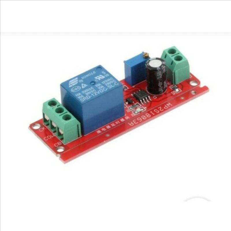 Jual Relay Delay Timer NE555 Switch 12V Adjustable Module | Shopee ...