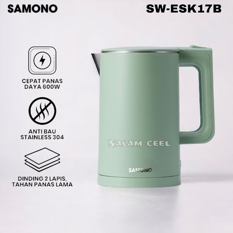 Jual SAMONO Electric Kettle Teko Listrik Pemanas Air Kapasitas 2 Liter ...