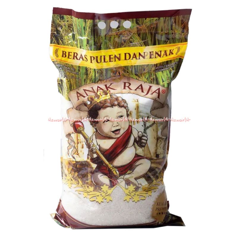 Jual Anak Raja 5kg Beras Pulen Dan Enak Beras Premium Berkualitas ...