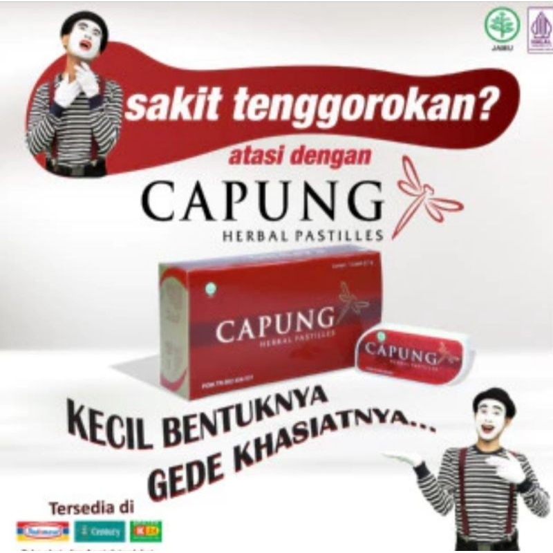 Jual permen pastiles pelega tenggorokan /permen pastiles cap capung ...