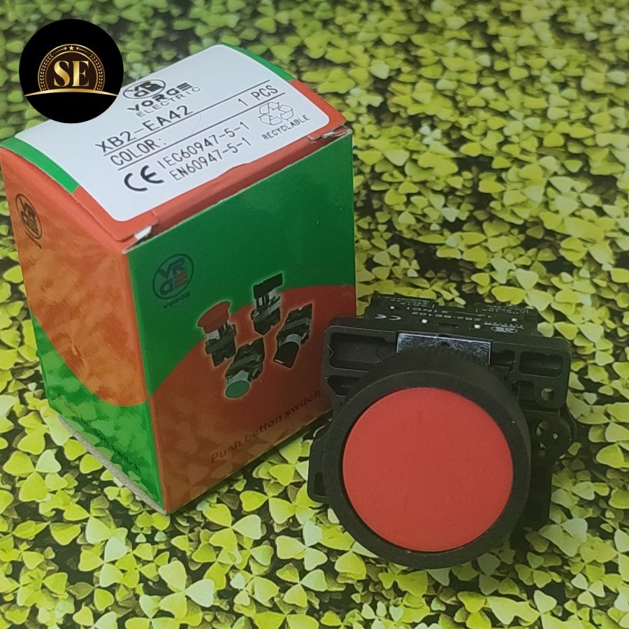 Jual Push Button VORGE XB2-EA42 1NC RED merah 22mm bukan FORT Larkin lb2 | Shopee Indonesia