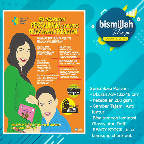 Jual Poster kebidanan Persalinan di fasilitas pelayanan kesehatan ...