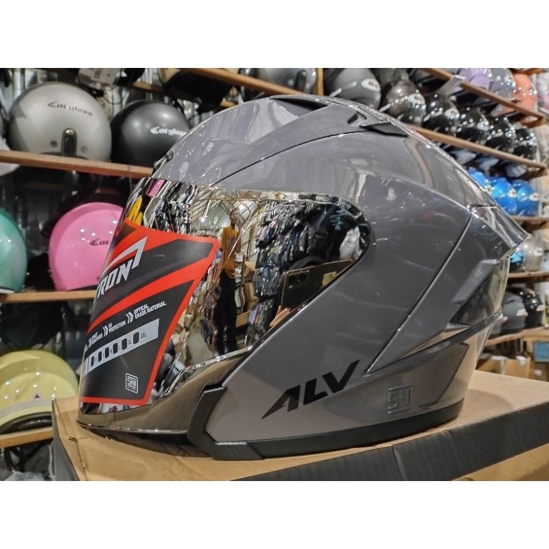 Jual HELM ALV ULTRON SOLID TERBARU SNI ORIGINAL 100% | Shopee Indonesia