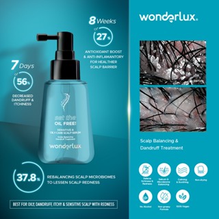 Jual Wonderlux Set The Oil Free! Sensitive Scalp Care Serum Hair Serum ...