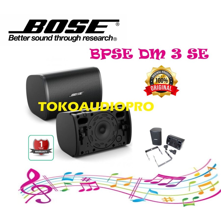Jual BOSE Pro DesignMax DM3SE on-wall speaker dm-3se (Pair) | Shopee ...