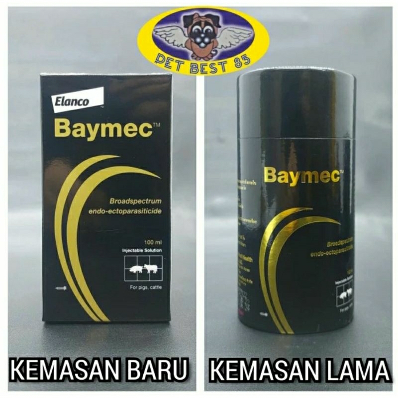 Jual Baymec Ivermectin 100ml Obat Jamur Scabies/Demodex/Antiparasit ...