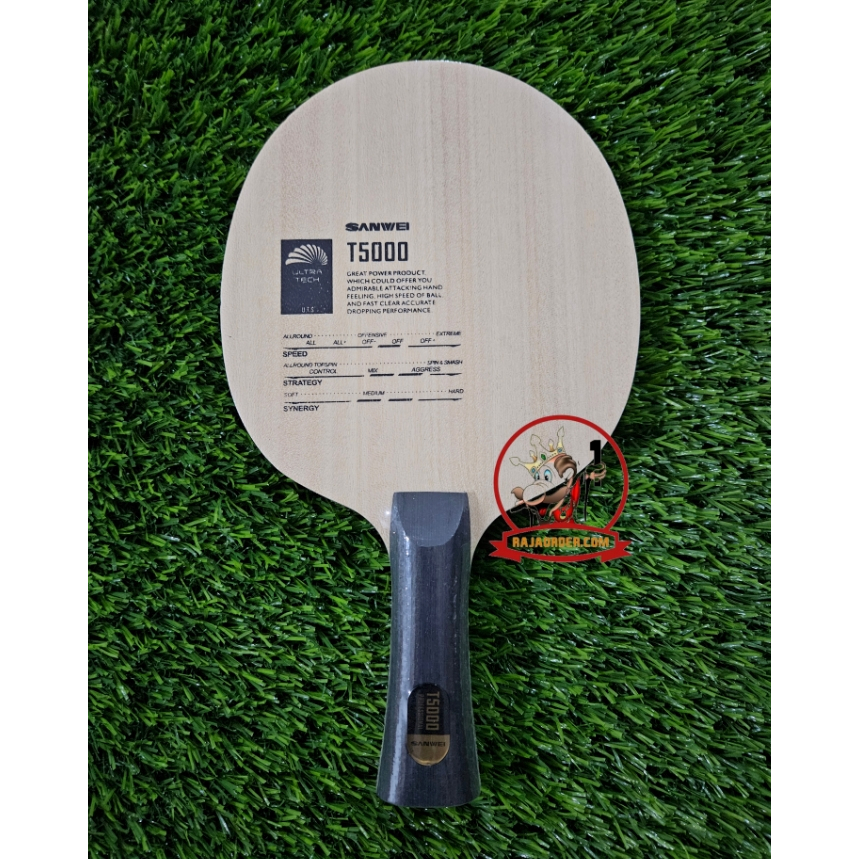 Jual Kayu Bat Pingpong Tenis Meja SANWEI T5000 Ultra Tech | Shopee Indonesia