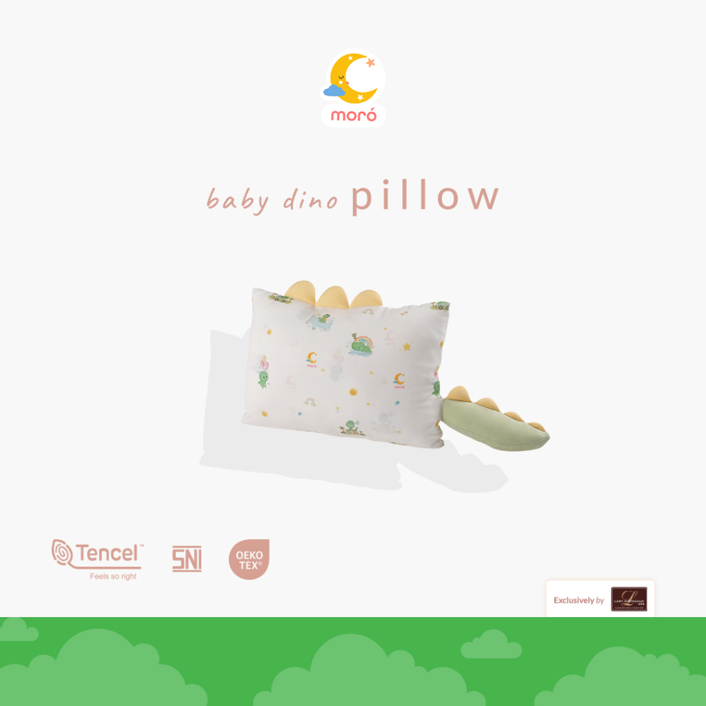 Jual Bantal Moro Pillow Type Dino (Bantal Bayi Moro) | Shopee Indonesia