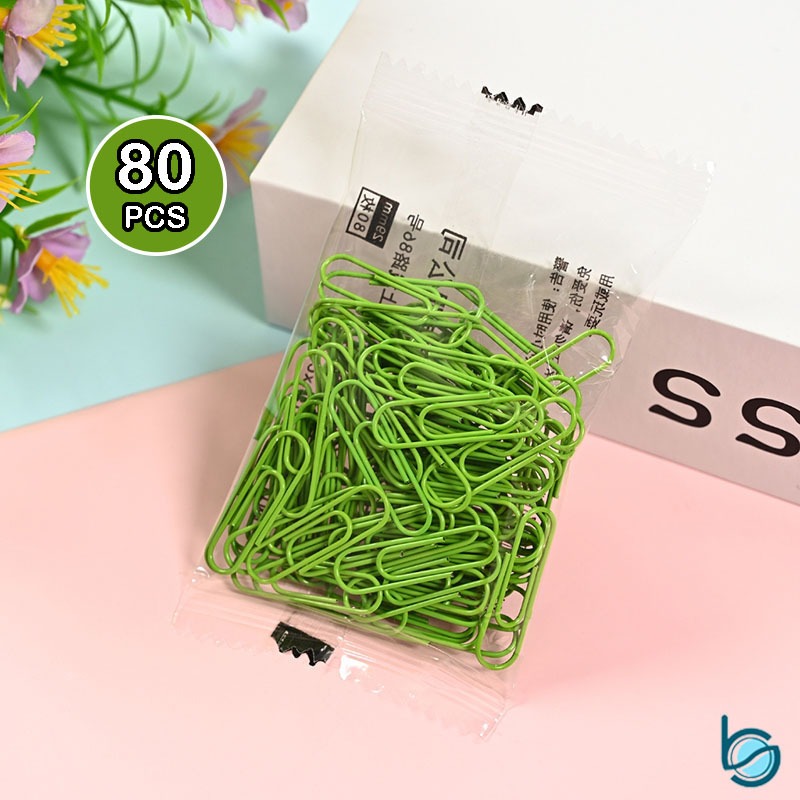 Jual Paper Clip Warna Metalic/Penjepit Kertas Besi Warna Metalik Clip ...